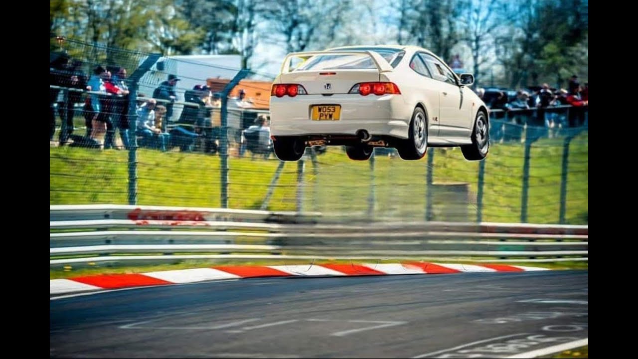 Integra DC5 Pembrey circuit clubman layout session - YouTube