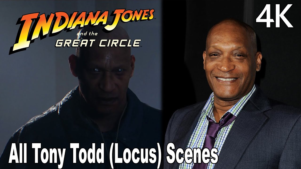 All Tony Todd (Locus) Scenes Indiana Jones and the Great Circle 4K ...