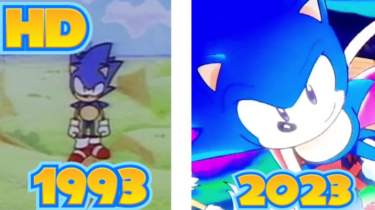 Evolution of Sonic Game Opening (1993 - 2023 ) - YouTube
