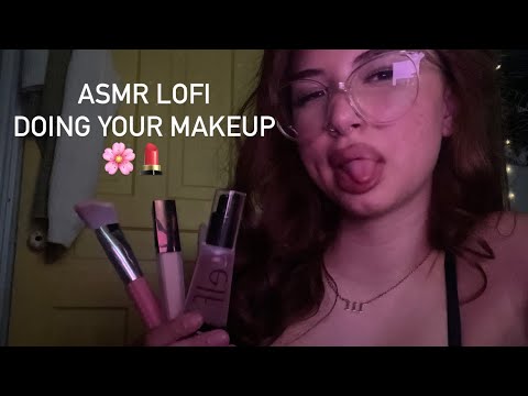 Lofi ASMR doing your makeup 💄 ( personal attention) - YouTube