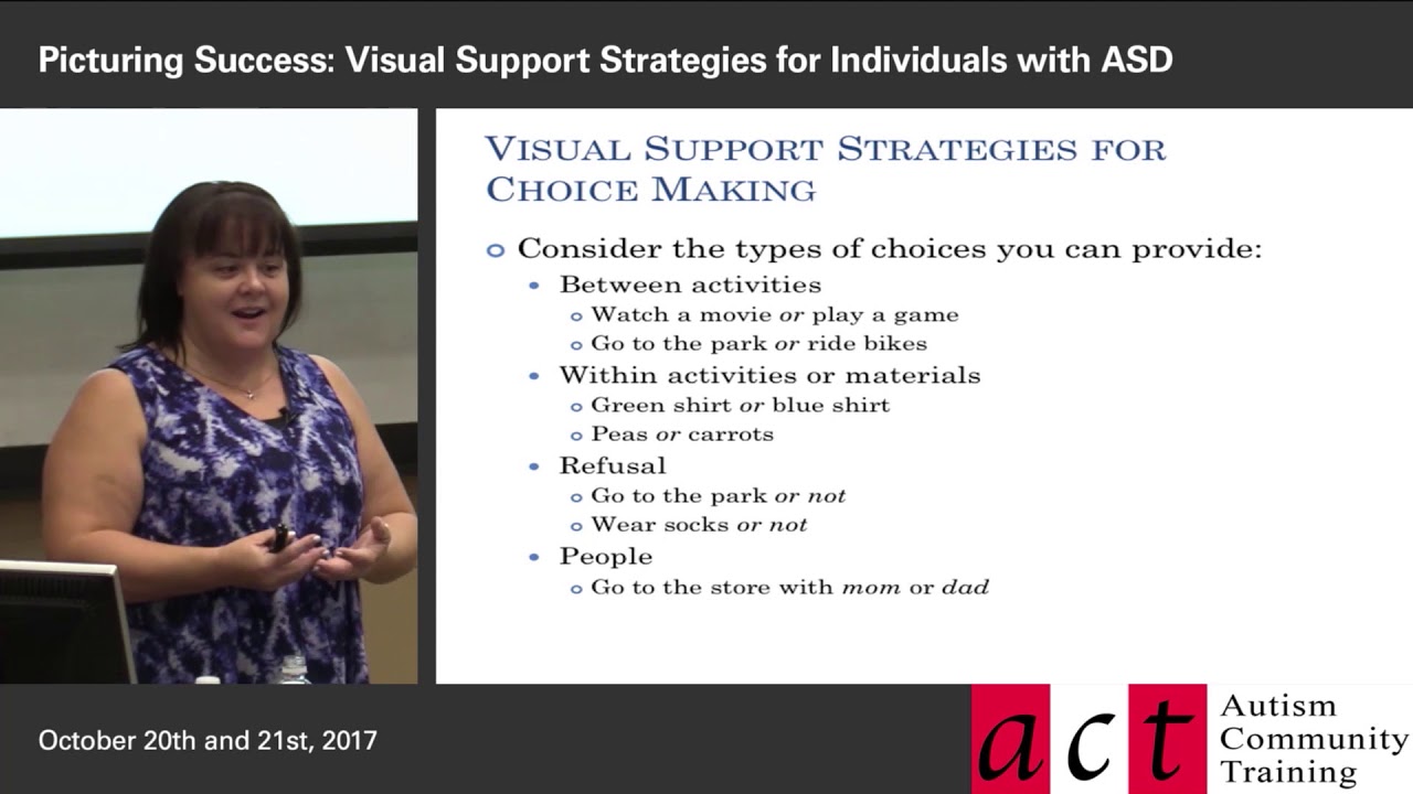 Visual Support Strategies for Individuals with ASD: Session 5 - Part 2 ...