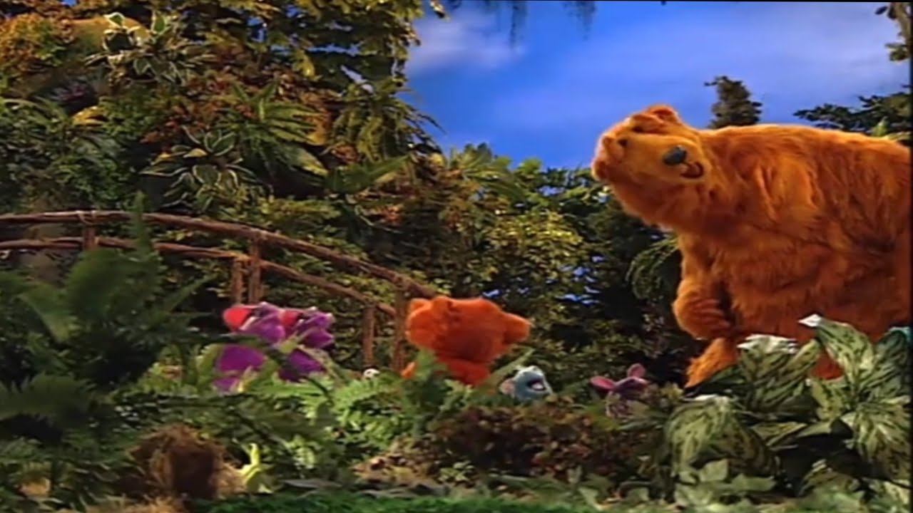 Bear in the Big Blue House- Treelo Crashed Ojo’s Bike into a Tree (w ...