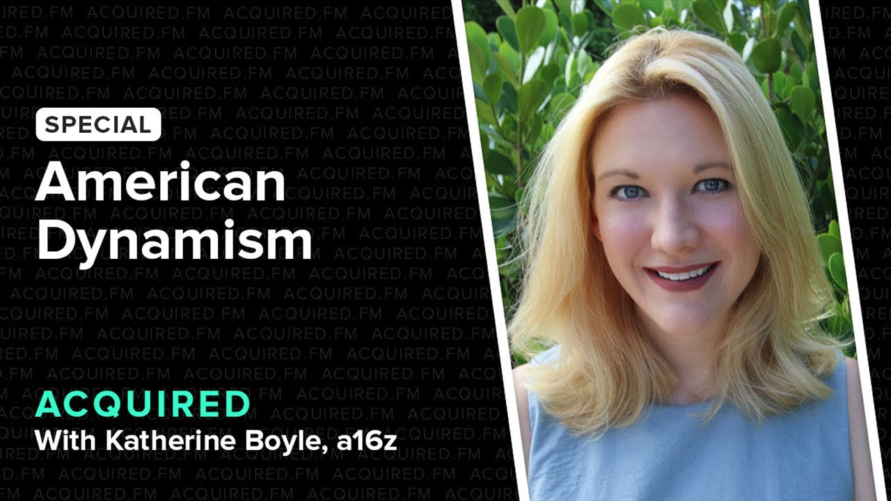 American Dynamism (with Katherine Boyle) - YouTube