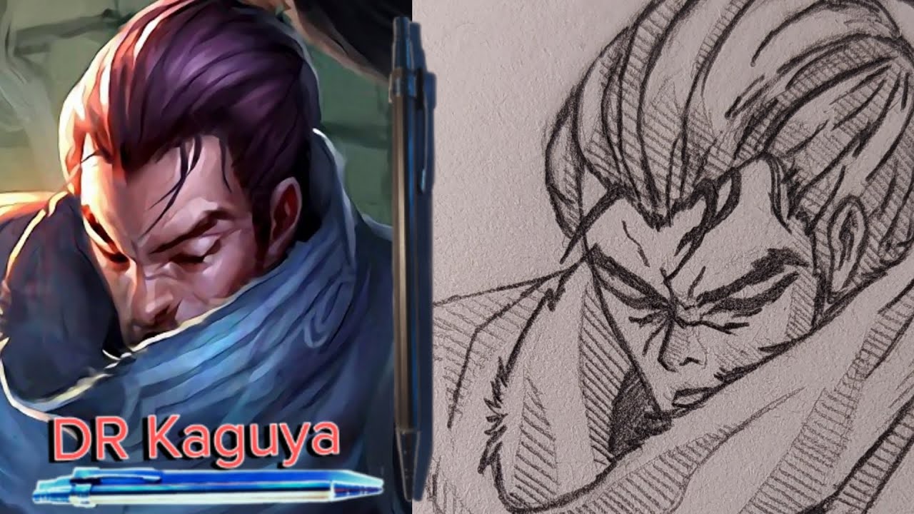 40: DRawing Yasuo [ League of Legends ] #drkaguya - YouTube