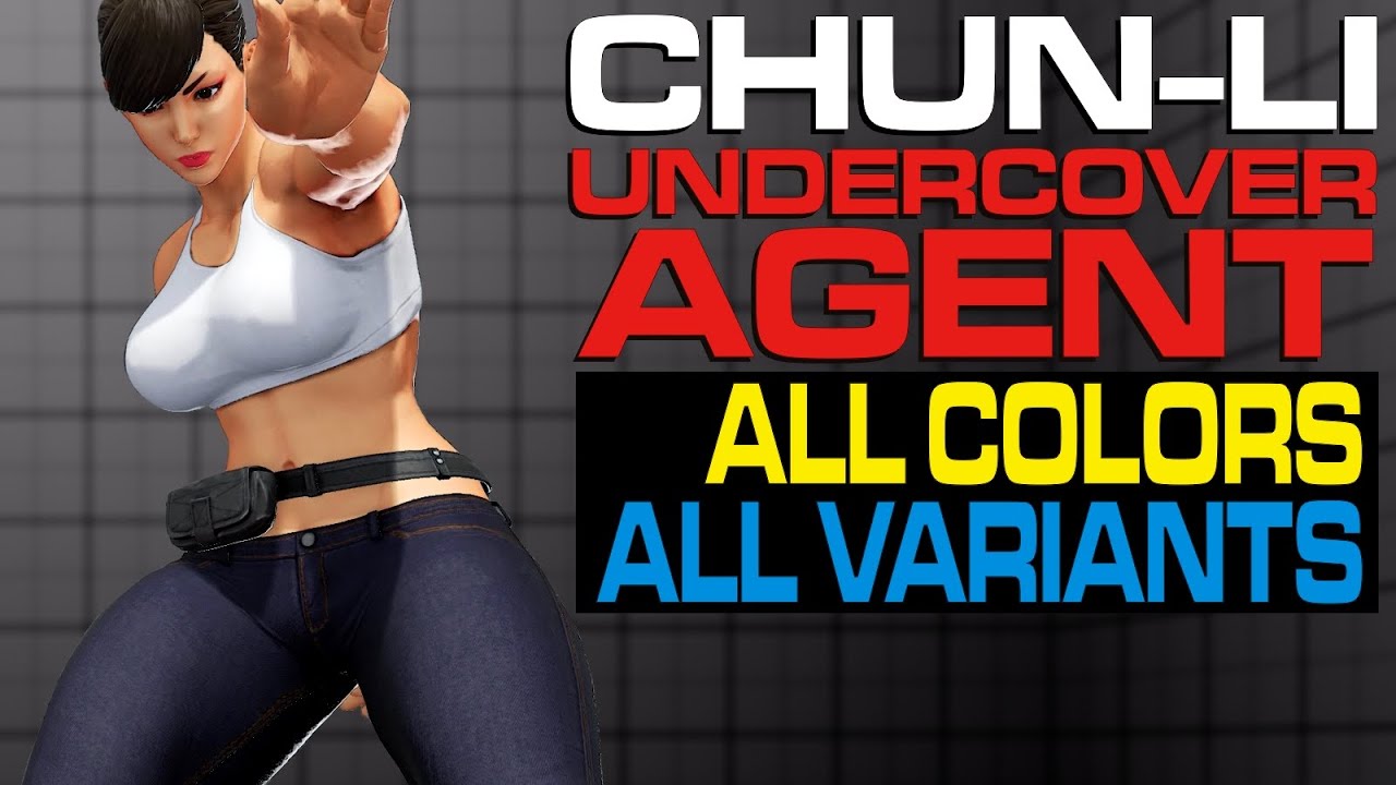 コスチューム「私服警察官」：春麗 すべての色とバリアント chun-li undercover all colors all variants ...
