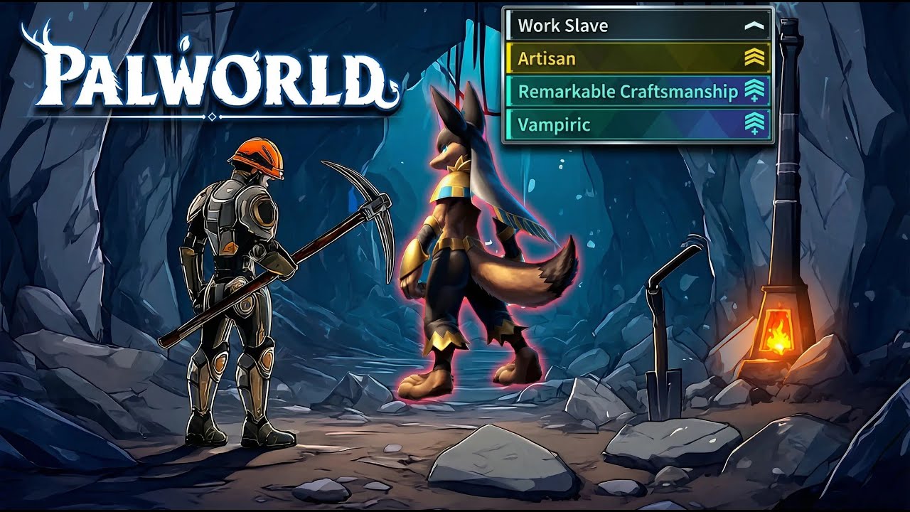 I Found the BEST Passive Traits for MAXIMUM Palworld Productivity ...