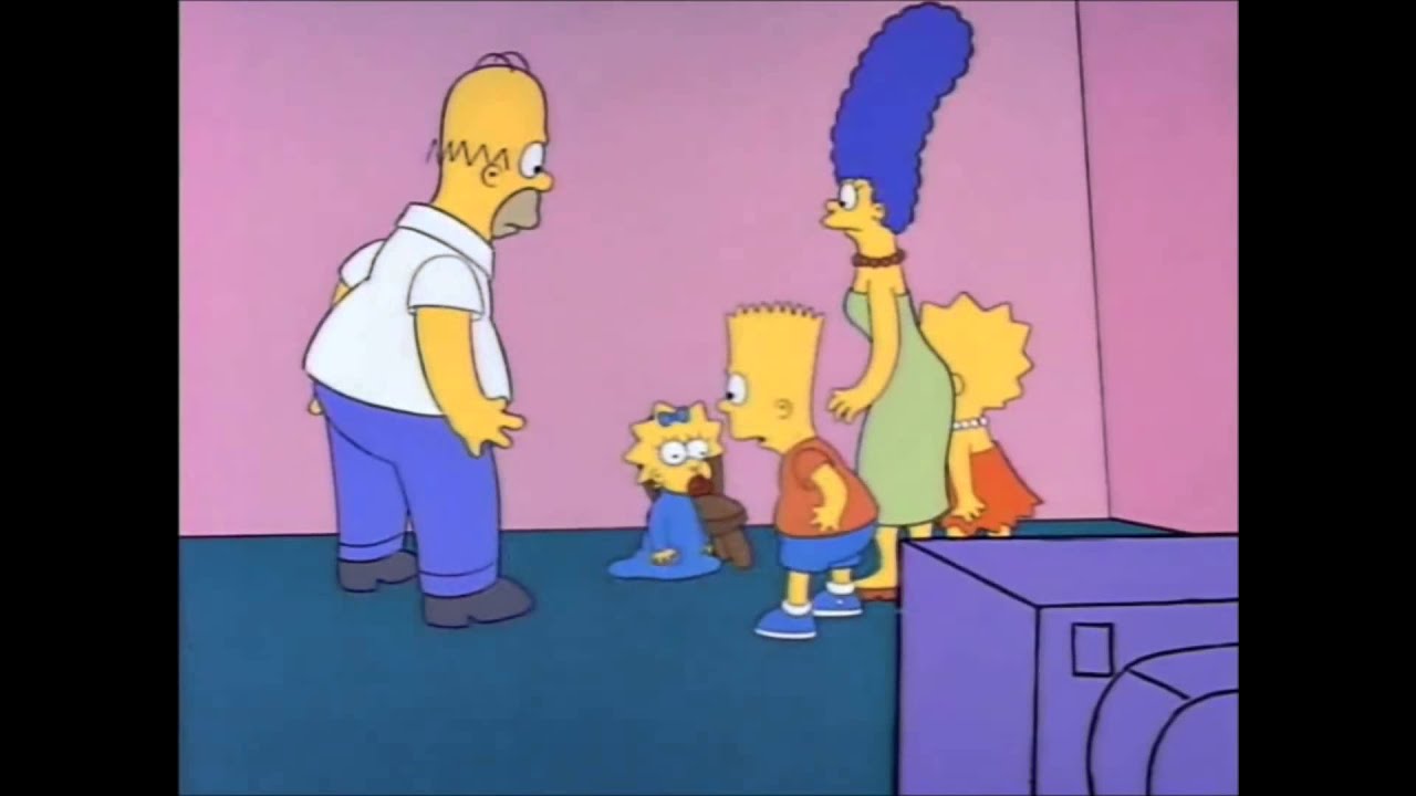 The Simpsons Couch Gags s1 through 5 - YouTube