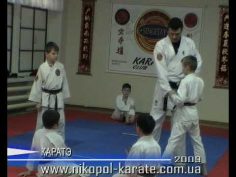 Тренировка каратэ 2009 год