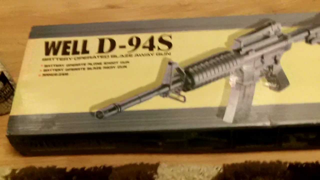 airsoft d94s unboxing - YouTube