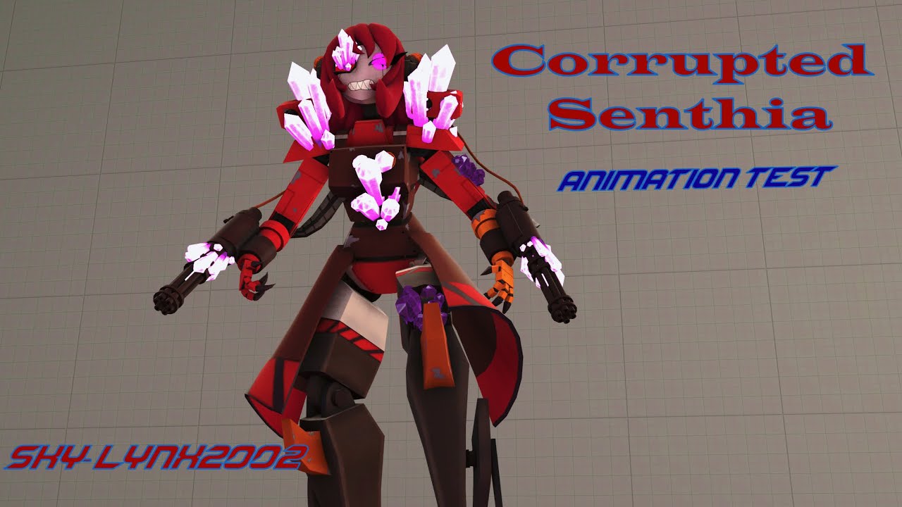 (SFM) Corrupted Senthia animation test - YouTube