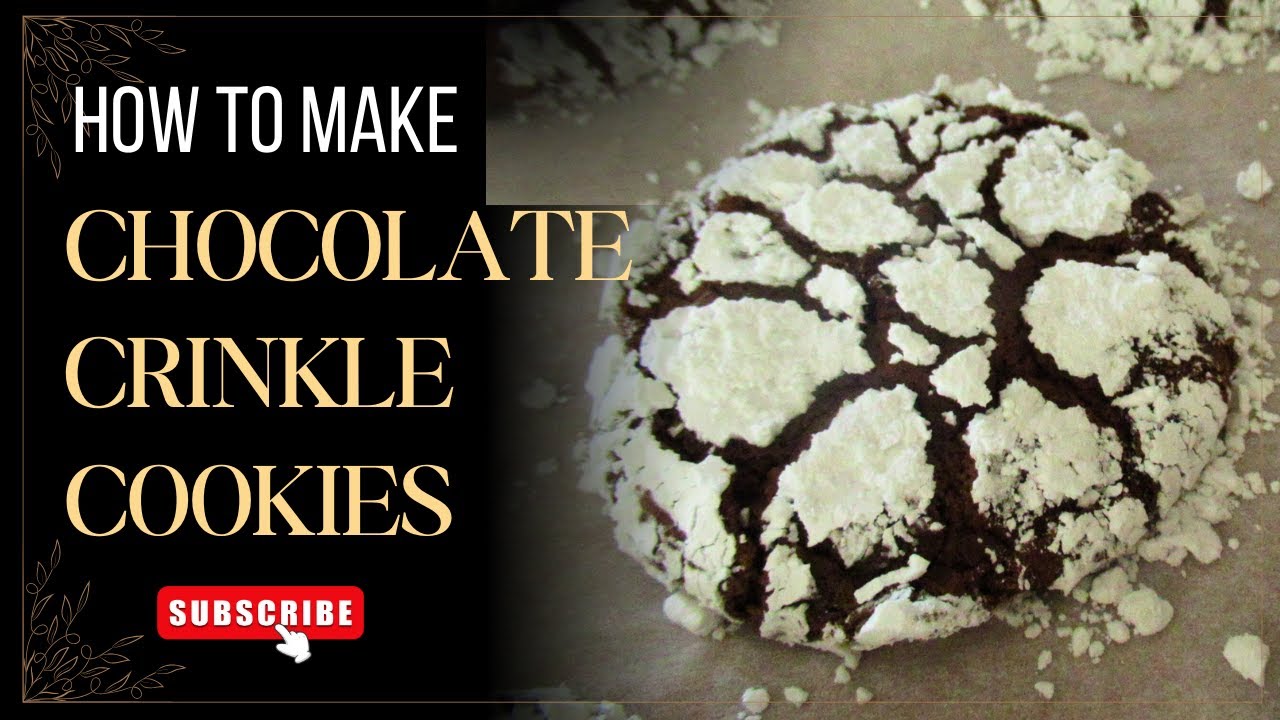How to Make Chocolate Crinkles | Pinoy Flavor - YouTube