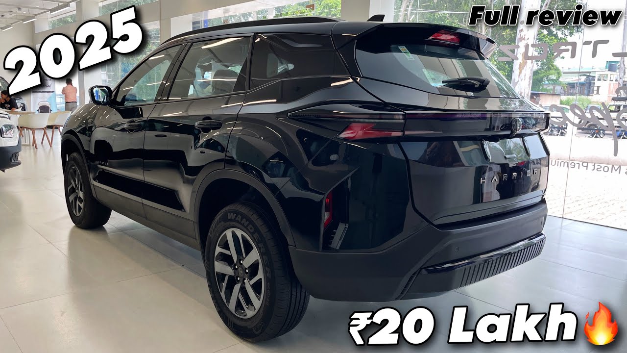 2025🔥Tata Harrier Pure Plus S Variant with Dark Edition - full Detailed ...