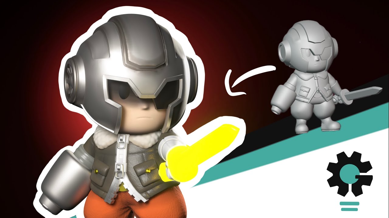 Sculpting the MASKED MAN from Mother 3 - 3D Modeling Tutorial - YouTube