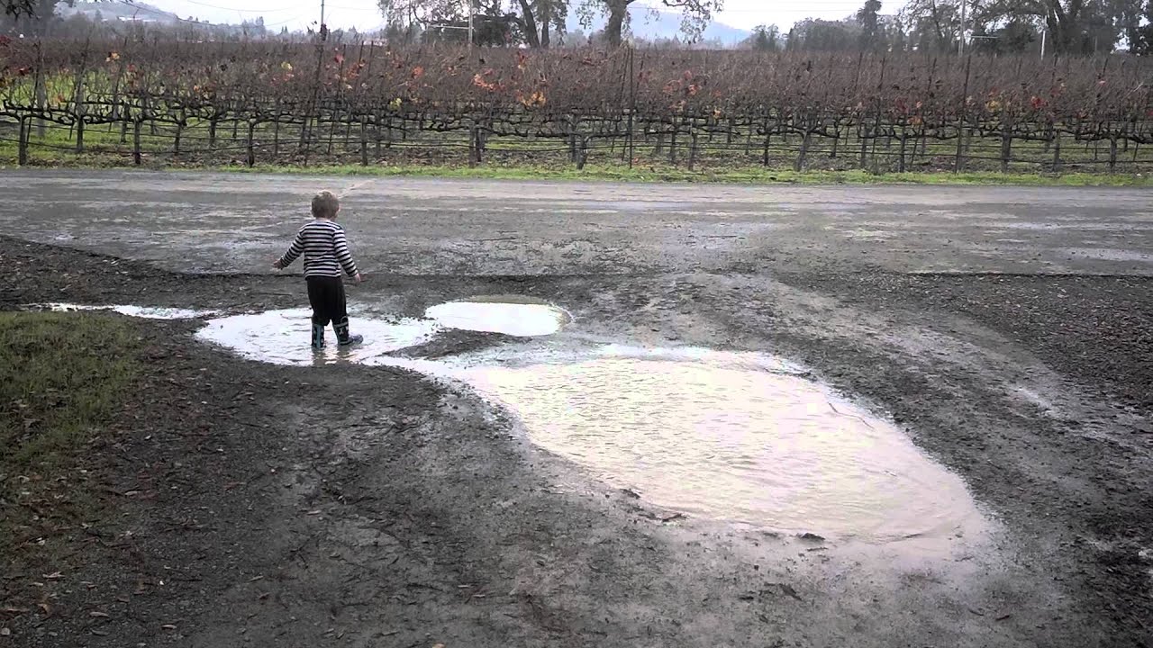 Puddle jumping - YouTube