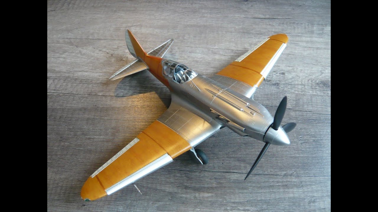 Mig-3, Trumpeter 02230 1/32 - YouTube