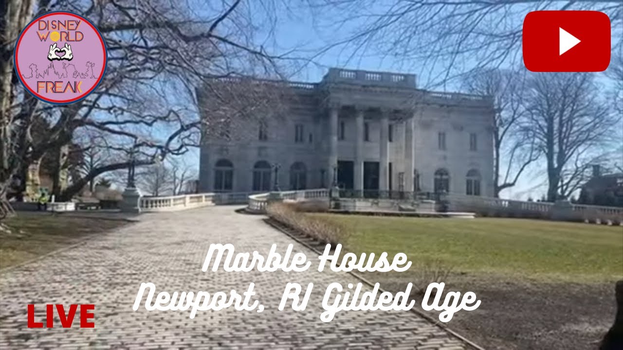 Live 🔴 Marble House Tour | Newport RI - YouTube