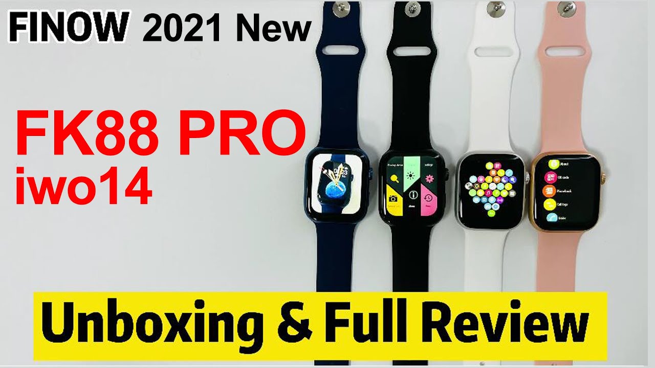 Finow FK88 Pro Smartwatch Unboxing&Full Review, Upgraded Wireless ...