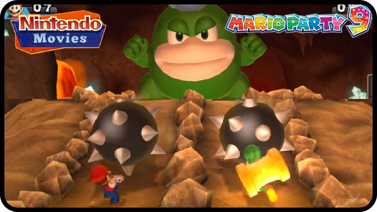 Mario Party 9 - Boss Rush Mario vs Yoshi (2 Players, All Boss Battles ...
