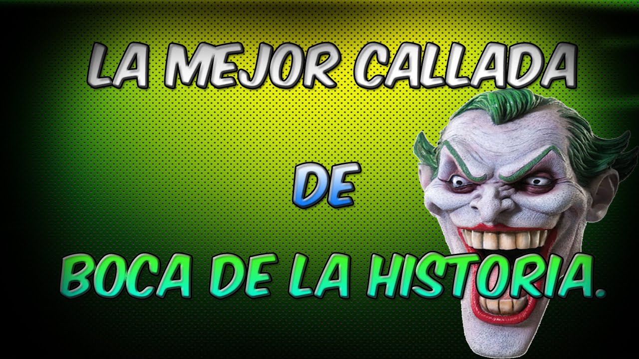 LA MEJOR CALLADA DE BOCA DE LA HISTORIA.(+SORPRESA) - YouTube