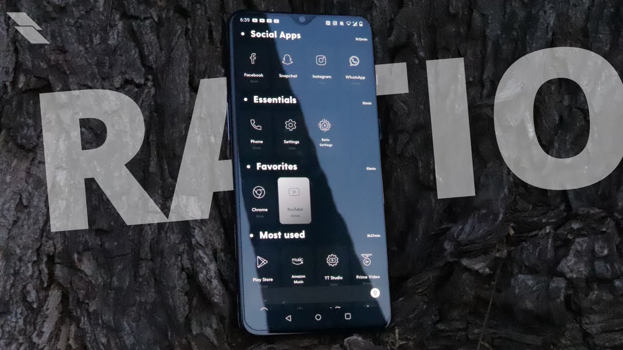 Blloc Ratio : Minimal Android Launcher - YouTube