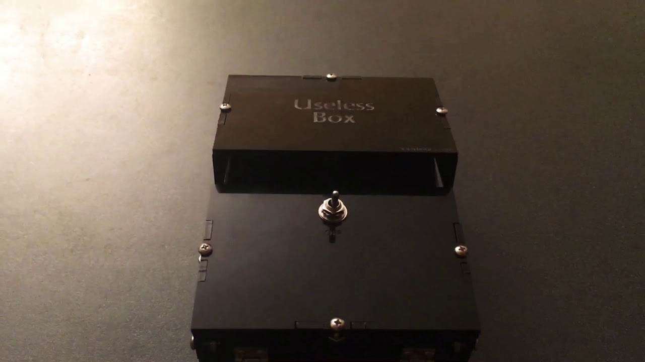 What's actually inside a Useless Box? - YouTube