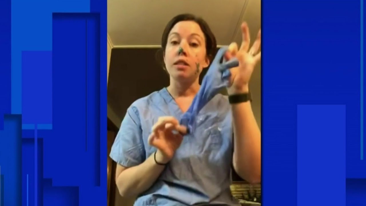 Saginaw nurse goes viral with video on germs, cross-contamination - YouTube