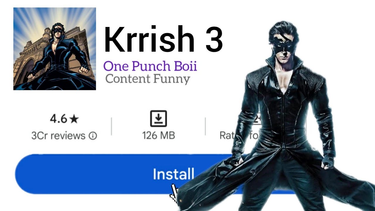 I Found Best Krrish 3 games 😱 On play store 🤯 - YouTube