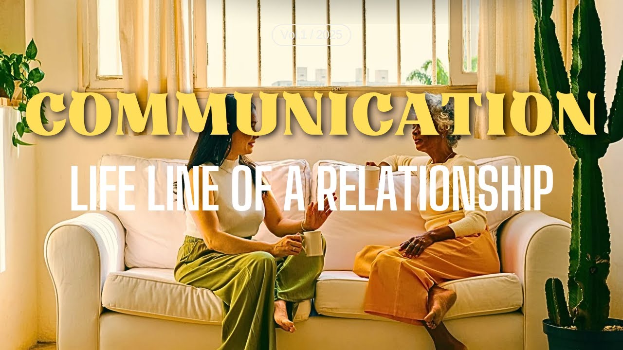Communication is lifeline of a relationship. - YouTube