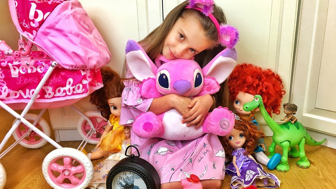 Niki play Toys video for Kid Children with Baby Dolls Nursery Rhymes ...