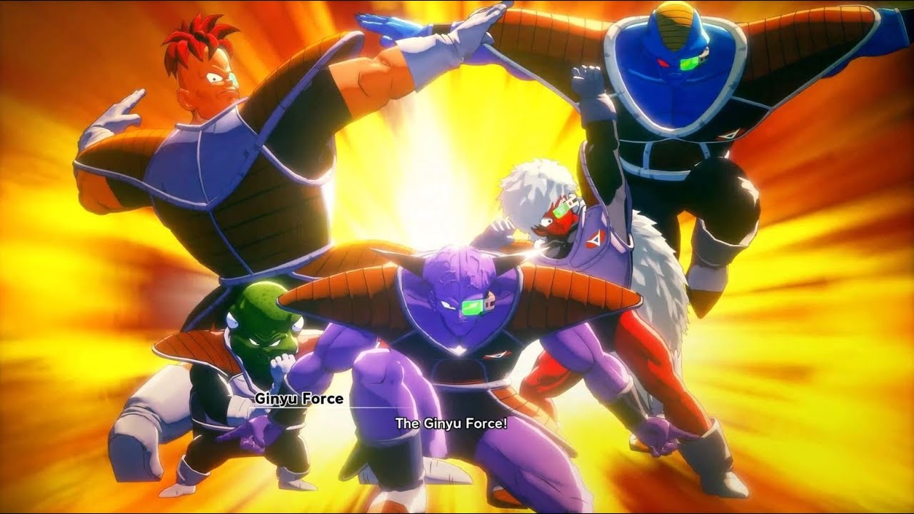 The Ginyu Force Boss Fight - Dragon Ball Z Kakarot - YouTube