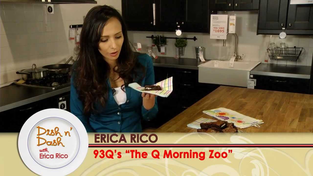 Dish n' Dash w/ Erica Rico, "Oreo Fudge Brownies" - YouTube