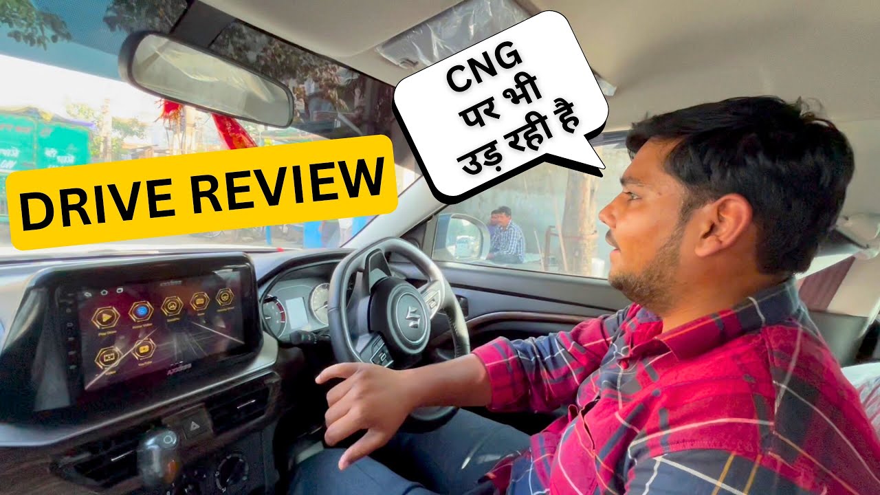 इसे बोलते है असली ROCKET || New Brezza LXi CNG Drive Review || Brezza ...