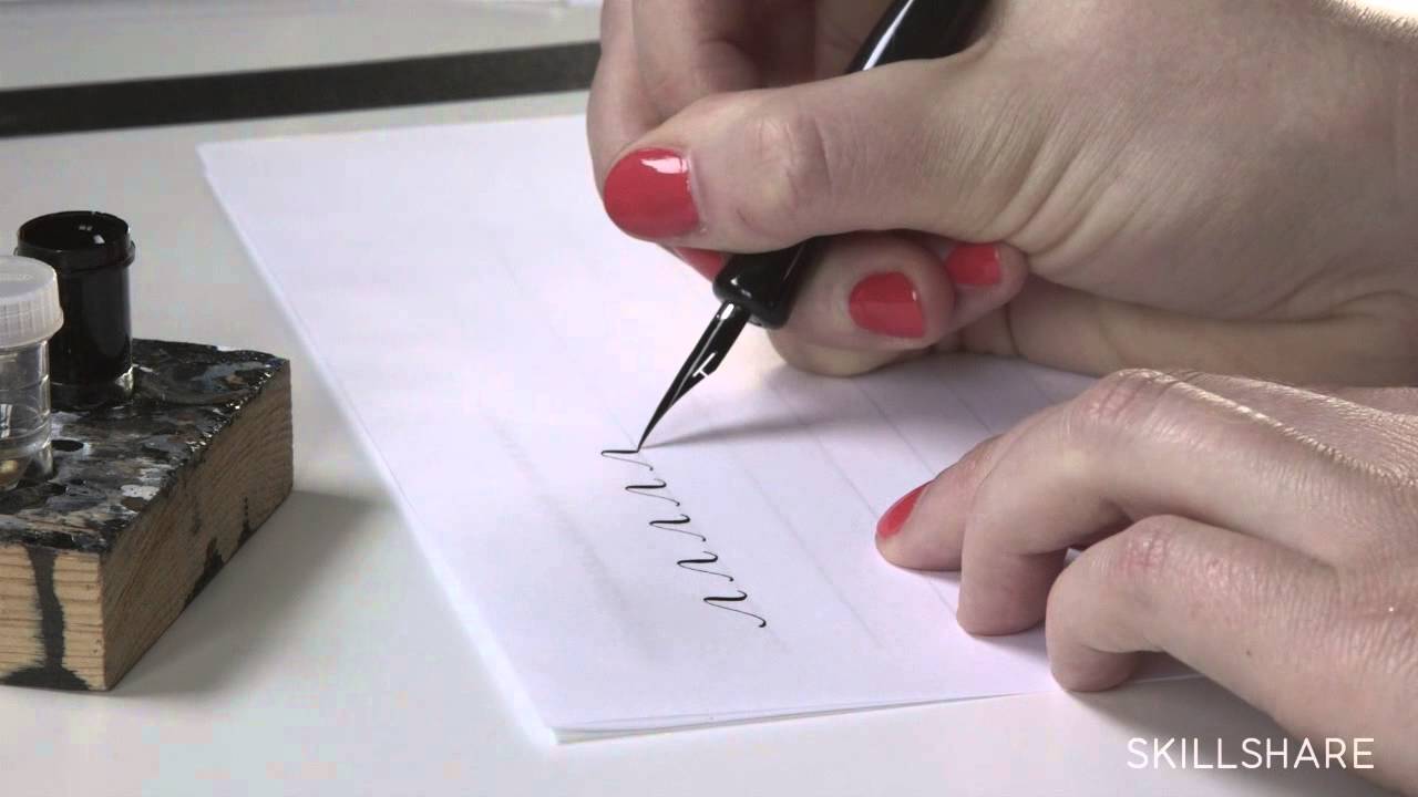Trailer: Calligraphy and Starting with a Modern Script with Bryn ...