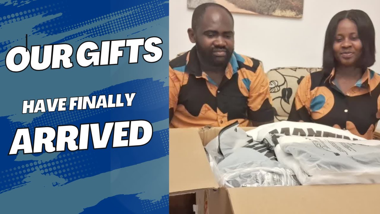 Our gifts Finally Landed ooo - YouTube