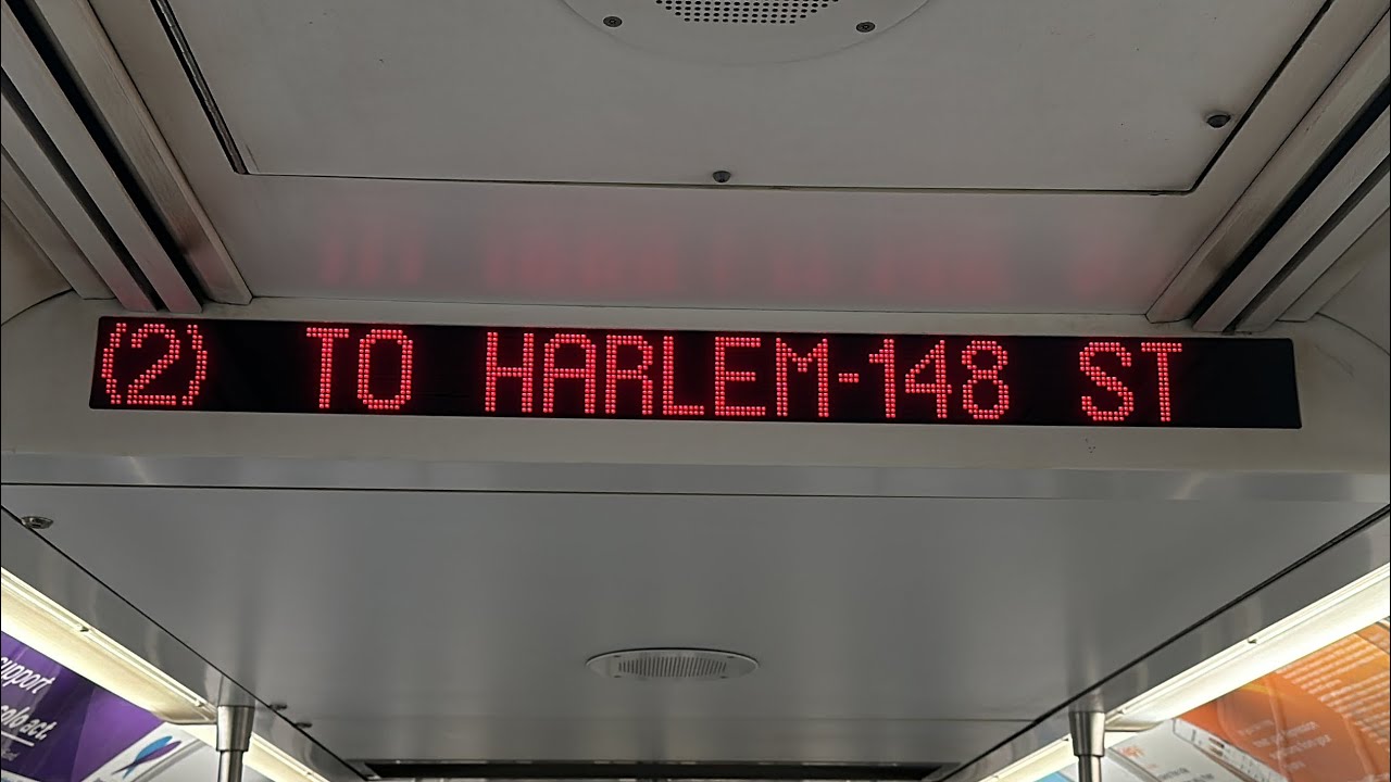 IRT Subway: R142 (2) Train Ride from Flatbush Avenue-Brooklyn College ...