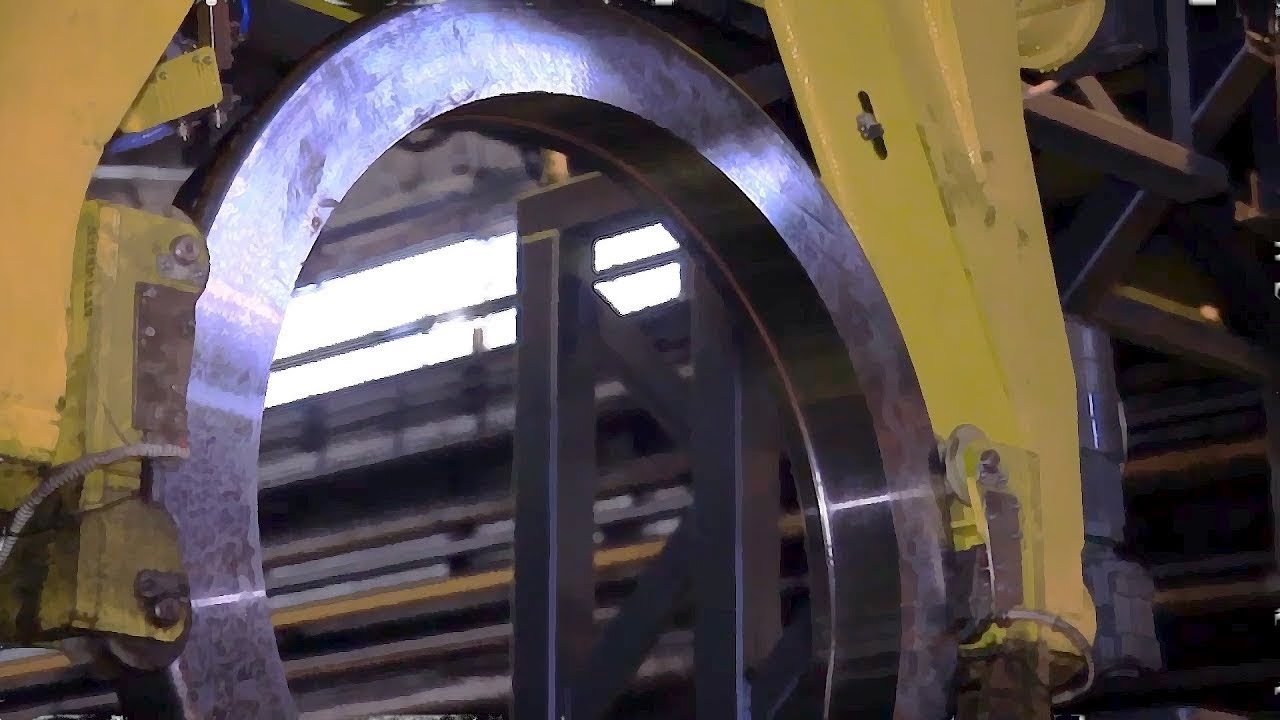 Automated System for Ultrasonic Testing of Railway Wheel Bands - YouTube