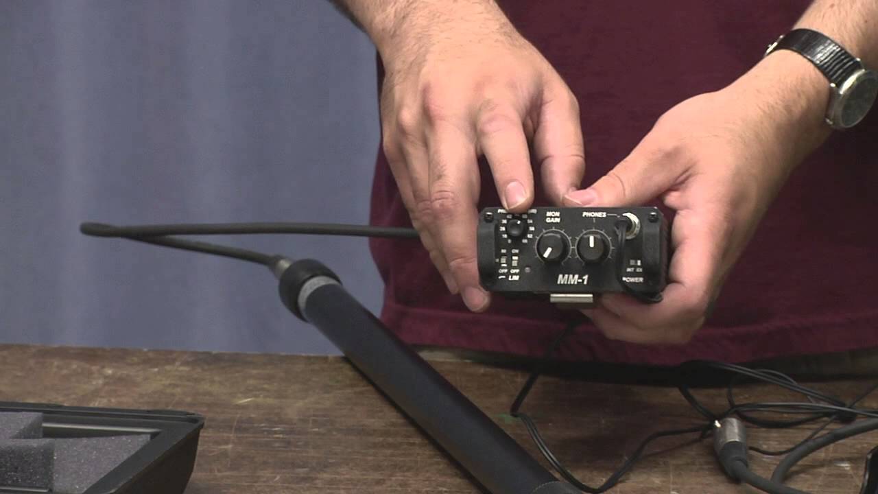 Demo SoundDevices MM1 for wireless boom operator - YouTube