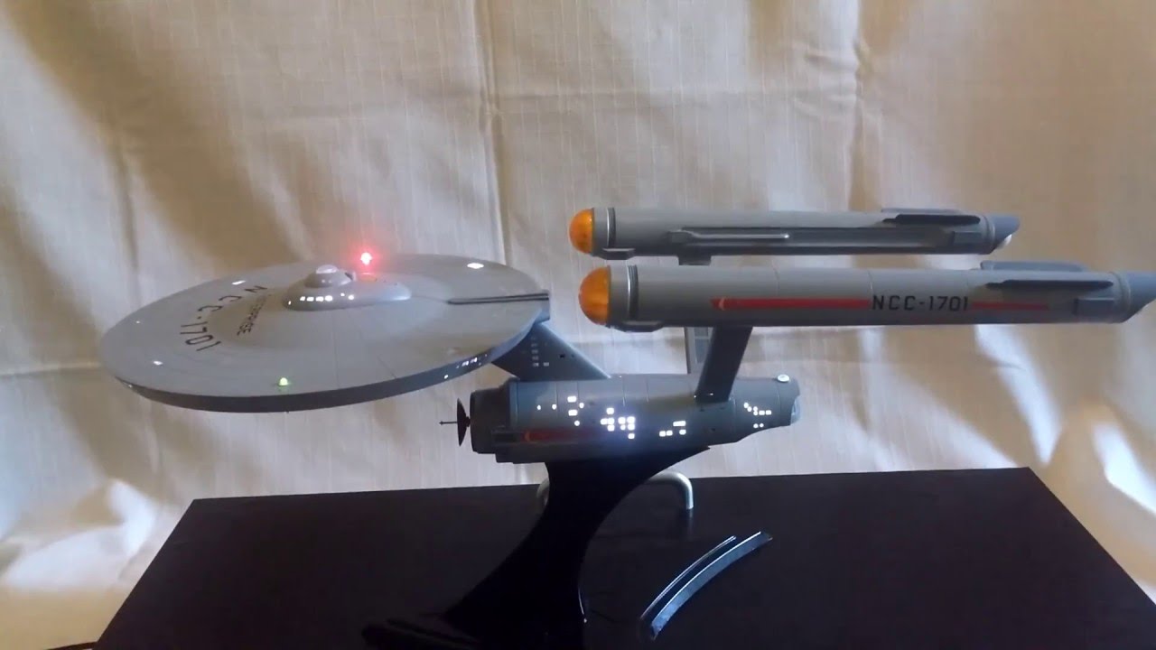 Revell U.S.S. Enterprise NCC-1701 - Lighting :) - YouTube