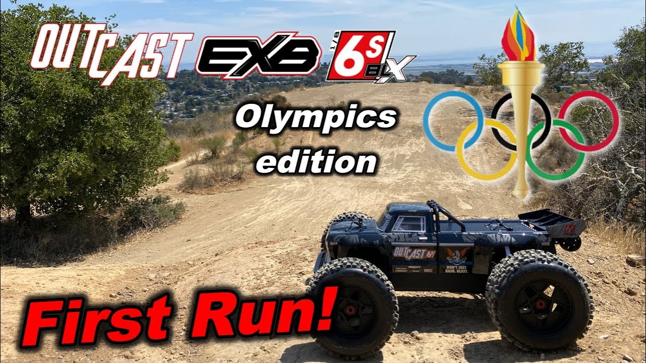 Arrma Outcast 6S EXB First Run - YouTube