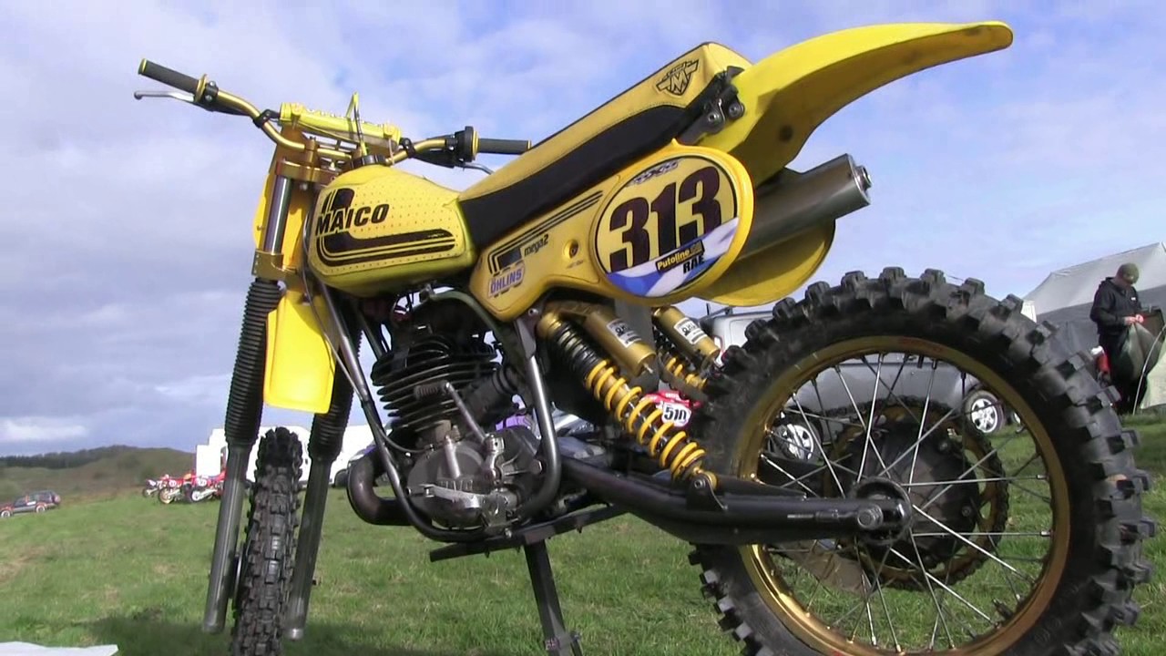 Classic Dirt Bikes 1981 250 Maico Twinshocker - YouTube