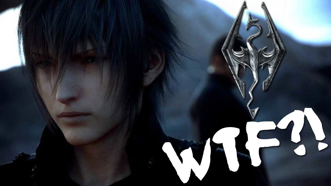 Final Fantasy XV Is Receiving "The Skyrim Treatment" - YouTube