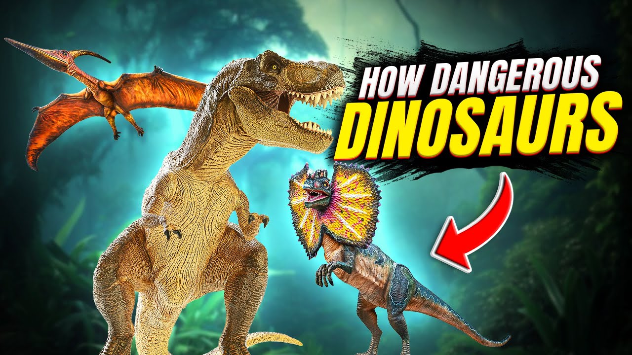 Learning dinosaurs and the damage they bring - YouTube