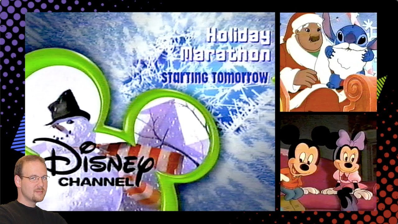 Retro 2004 - Disney Channel Christmas Promos - Cable TV History - YouTube
