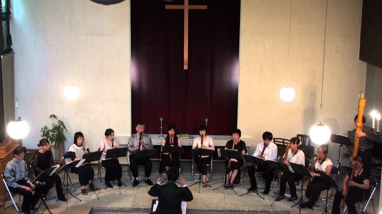 Suite for five recorders (Hawkes) -recorder ensemble- - YouTube