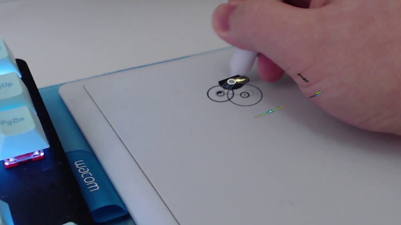 overlay tablet handcam - YouTube