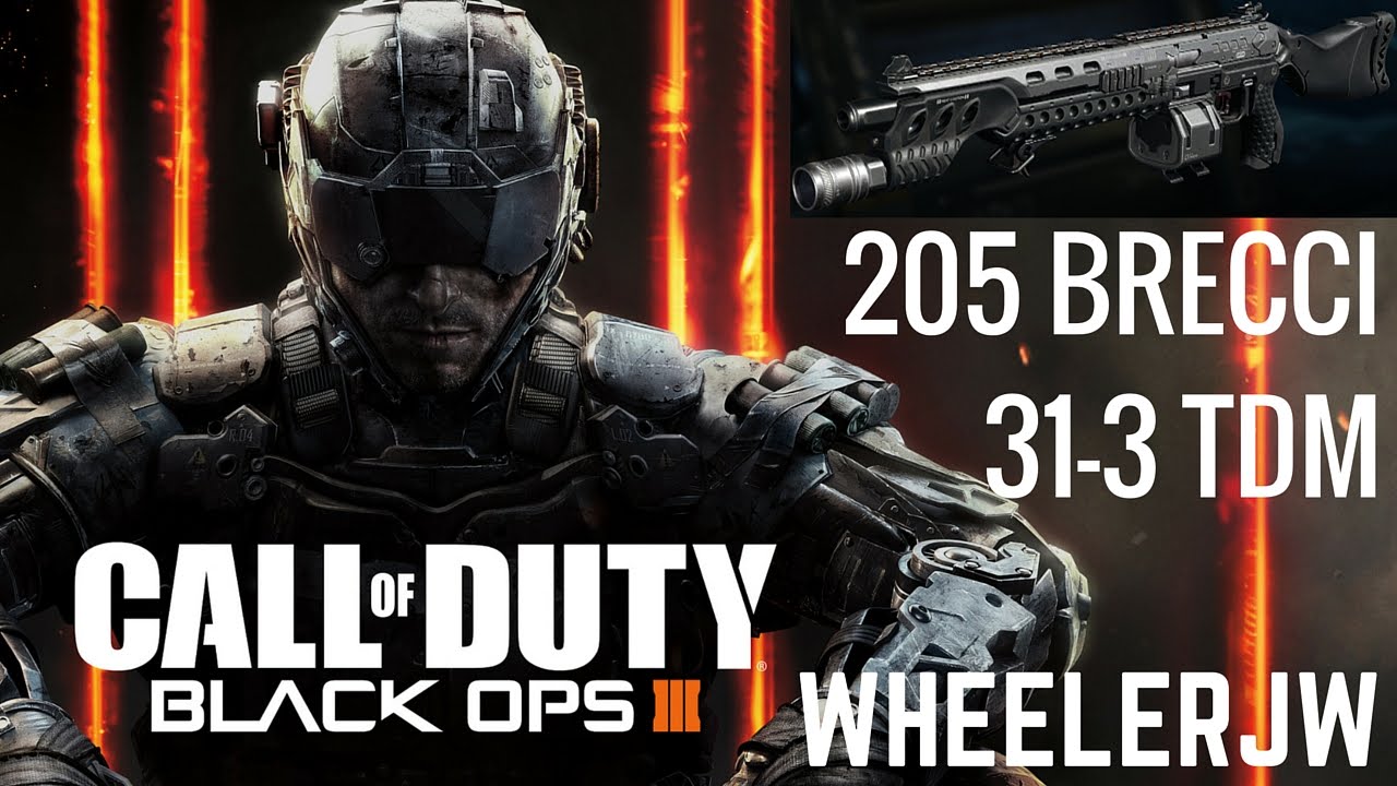 COD:BO3 31-3 TDM: 205 Brecci A Beast Gun - YouTube