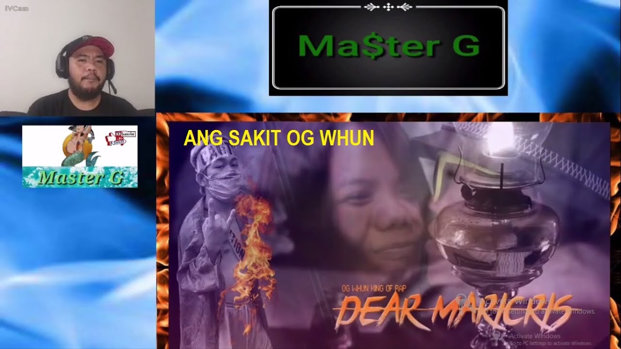 DEAR MARICRIS (OG WHUN King of Rap) masakit na lab song (Master G ...