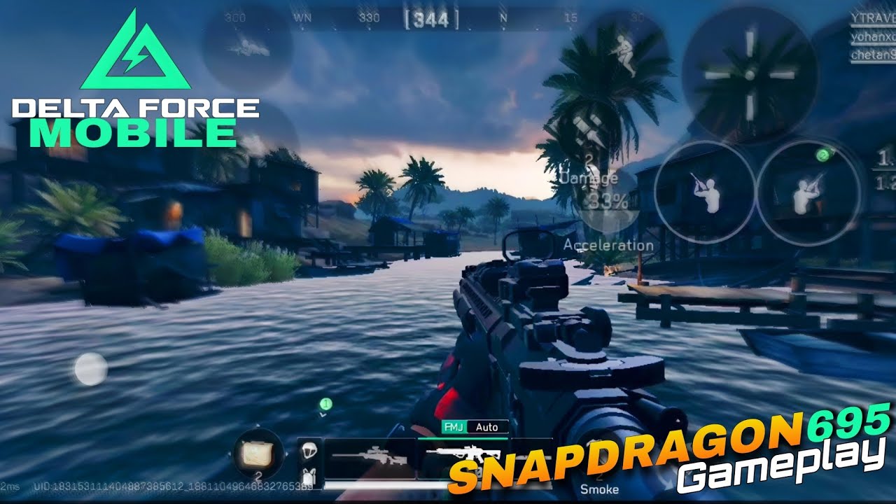 DELTA FORCE MOBILE NEW RAID MODE GAMEPLAY IN SNAPDRAGON 695 🤯(POCO X5 ...