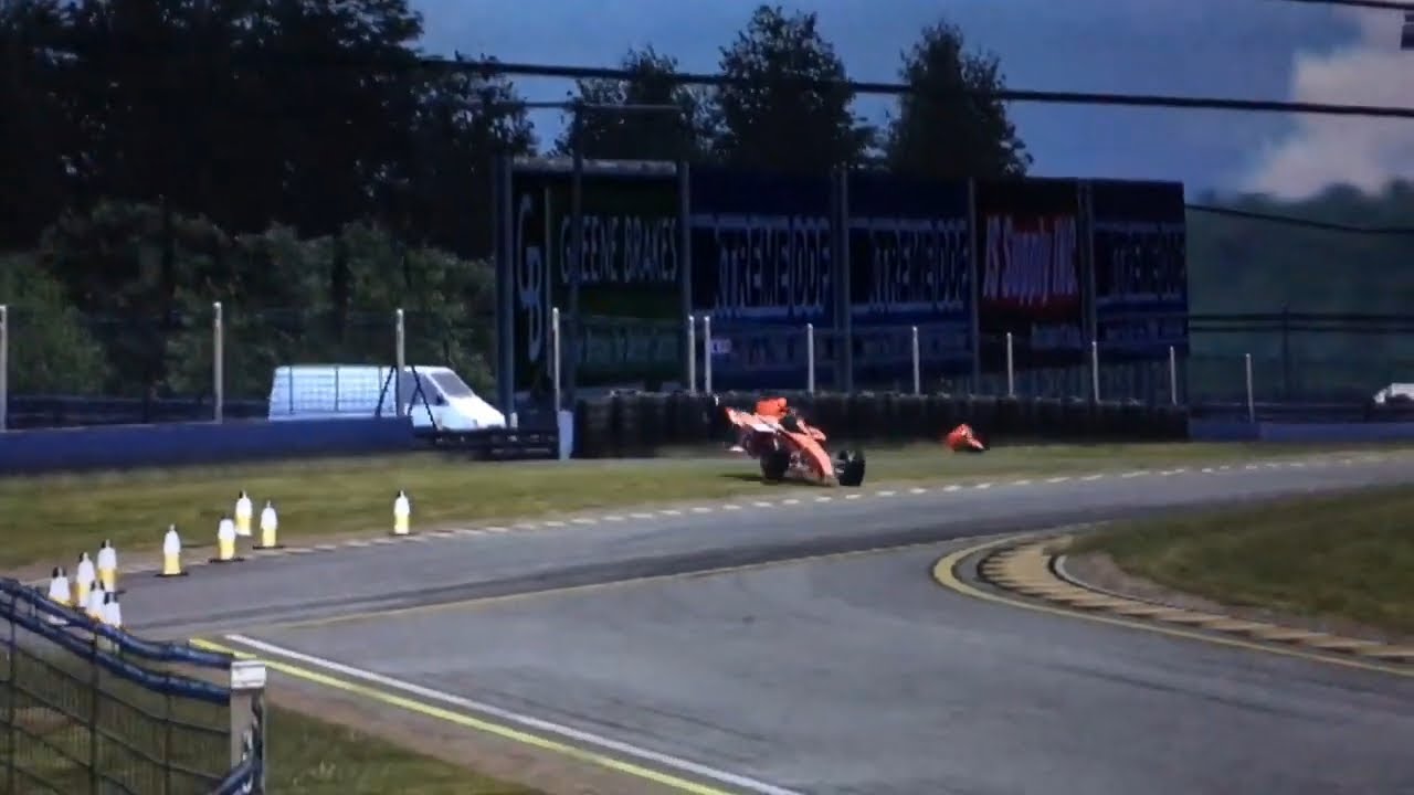 7GTR - rFactor - Volando en Toban Raceway - YouTube