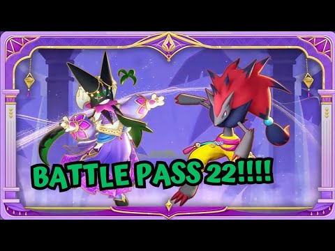Pokémon Unite Battlepass 22: Dancer Style Meowscarada & Zoroark - YouTube